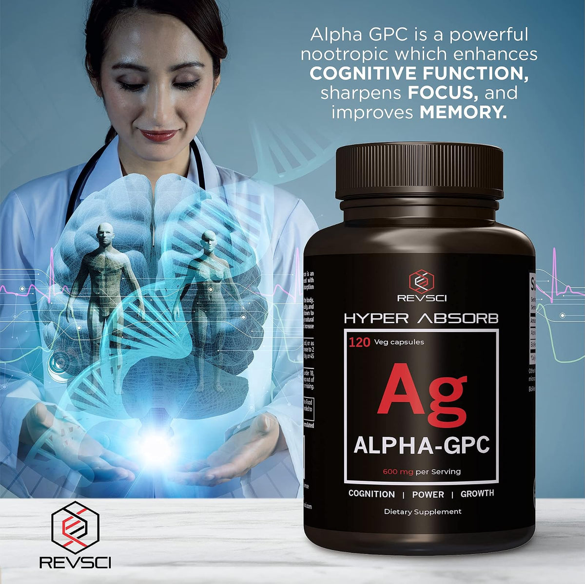 Natural energy boost with Alpha GPC