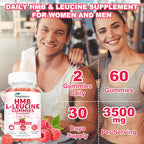 Natural energy boost with amino acid gummies
