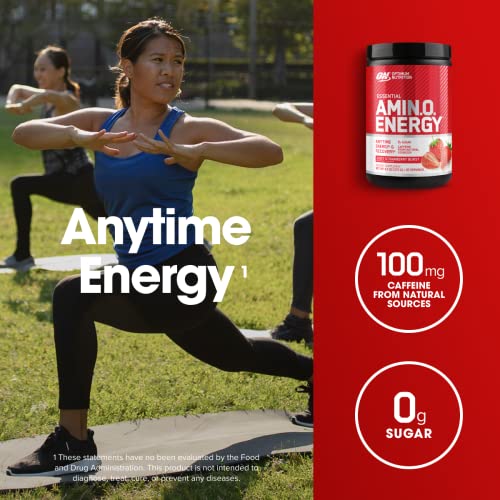 Natural energy boost with amino acids