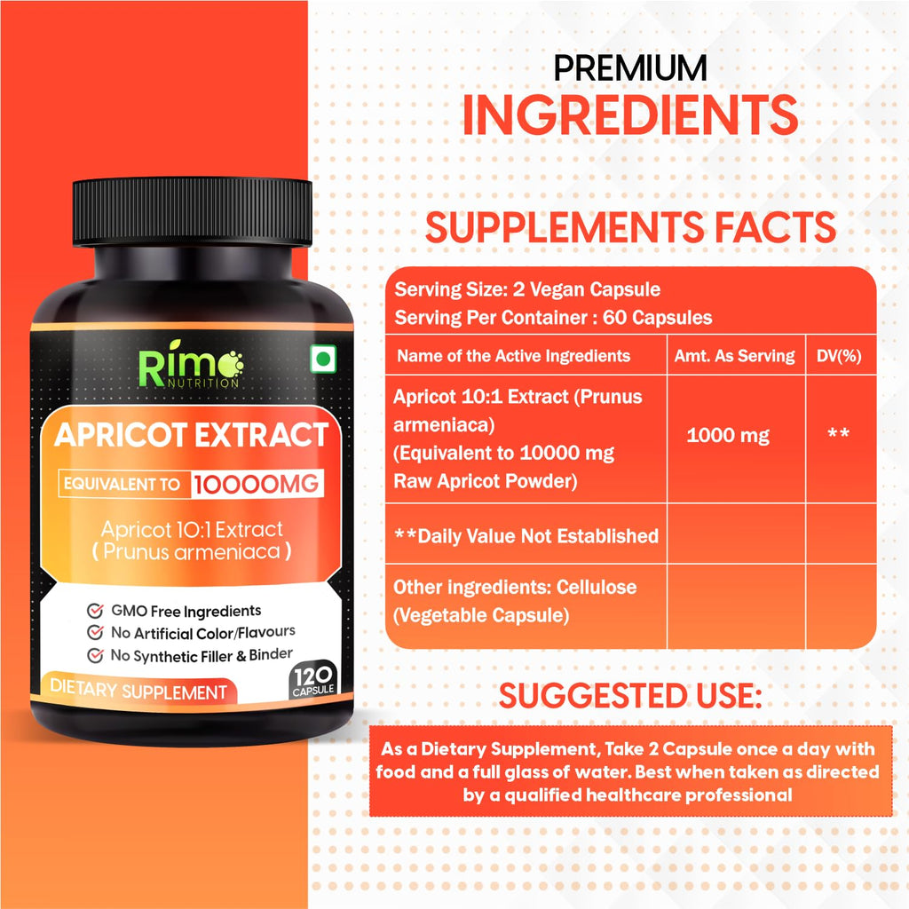 natural energy boost with apricot capsules