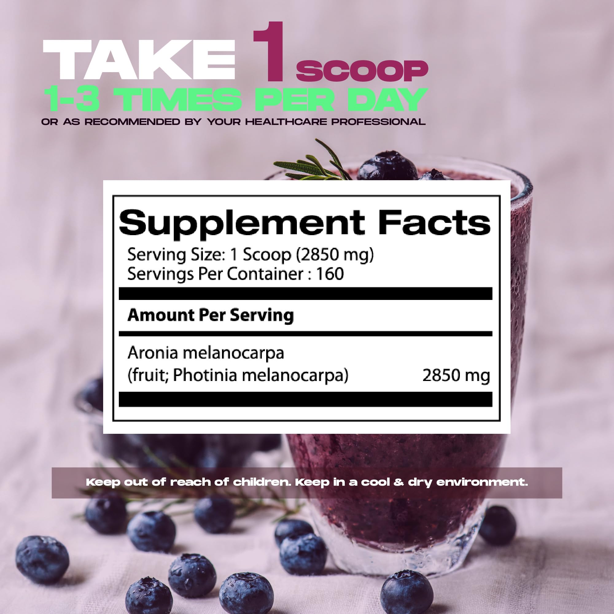 natural energy boost with aronia
