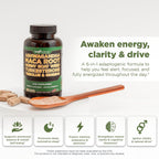 Natural energy boost with ashwagandha and maca