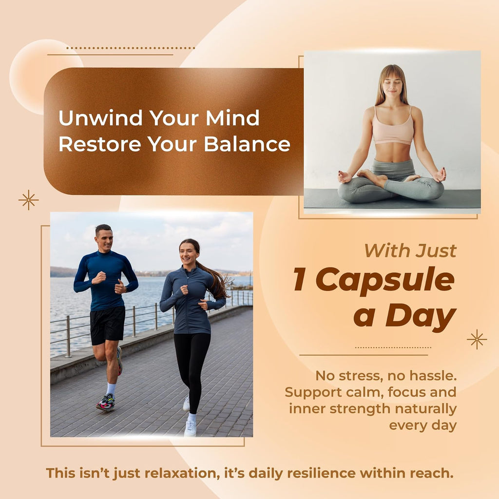 Natural energy boost with ashwagandha complex