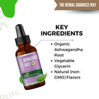 Natural energy boost with Ashwagandha drops