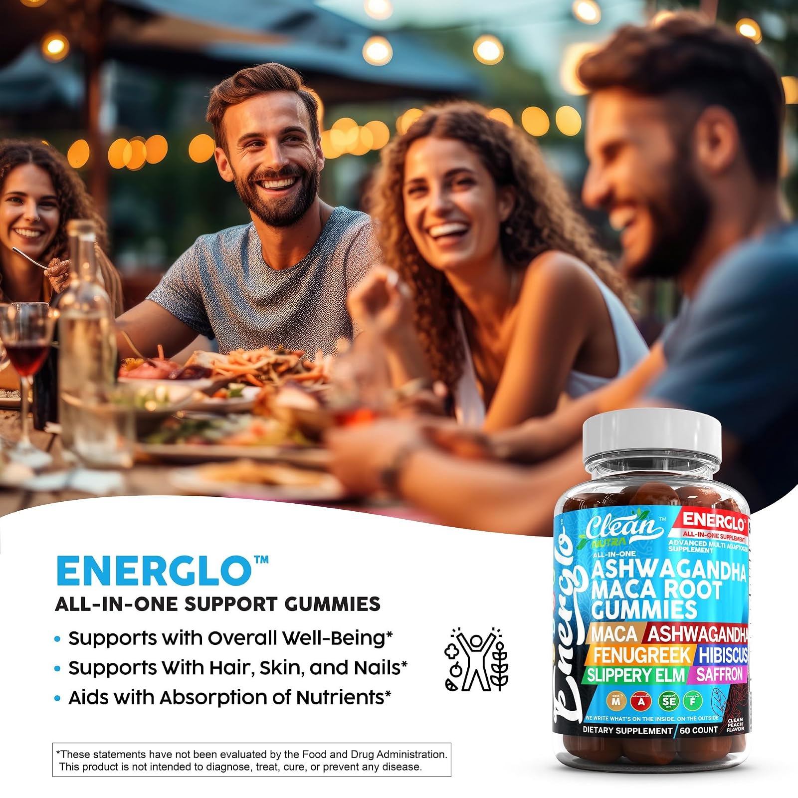 Natural energy boost with ashwagandha gummies