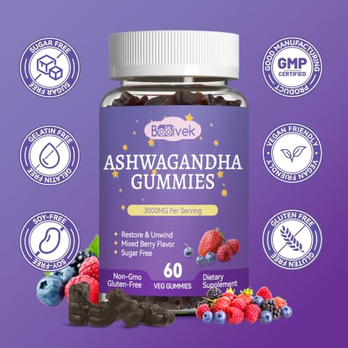 Natural energy boost with Ashwagandha gummies