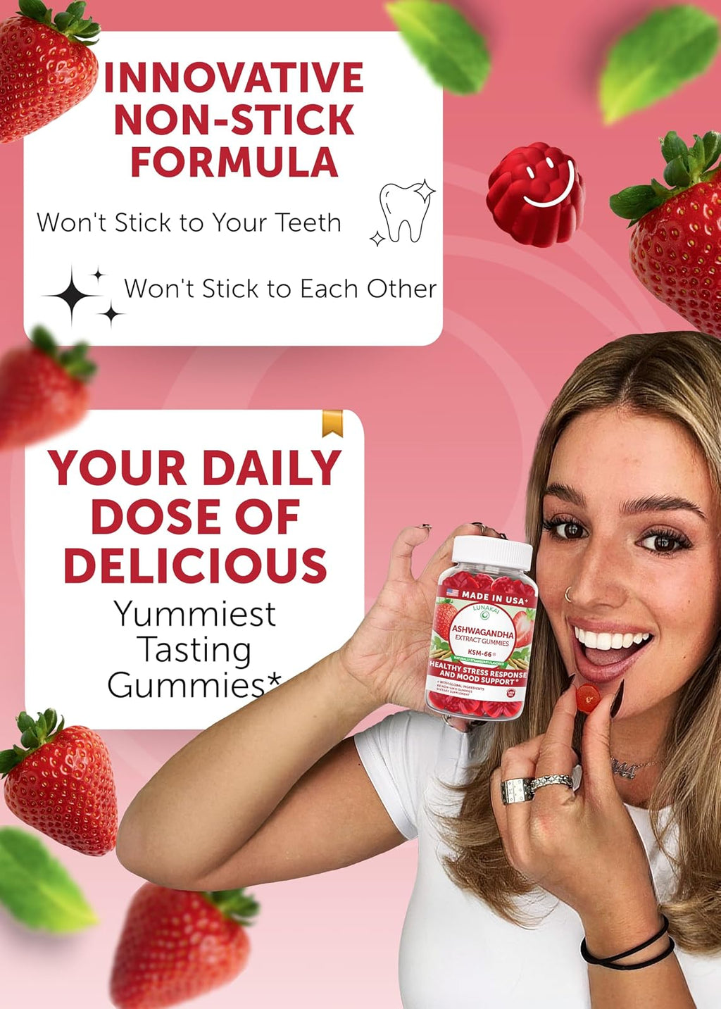 Natural energy boost with ashwagandha gummies