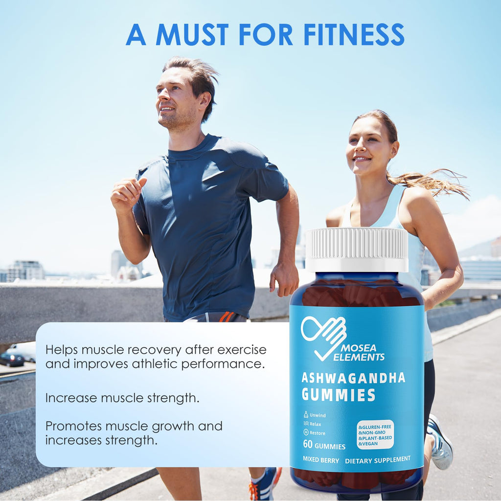 Natural energy boost with Ashwagandha gummies