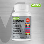 Natural energy boost with ashwagandha maca