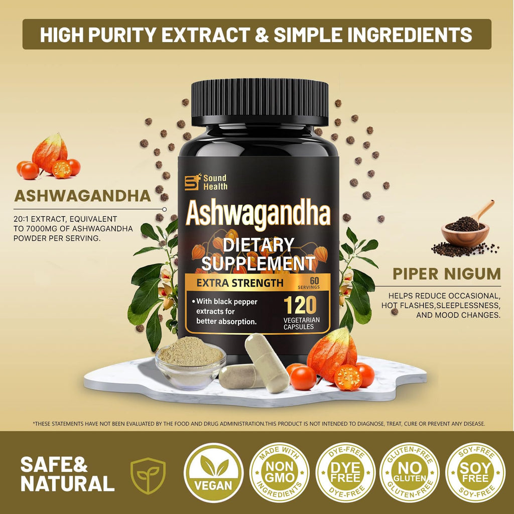 Natural energy boost with Ashwagandha