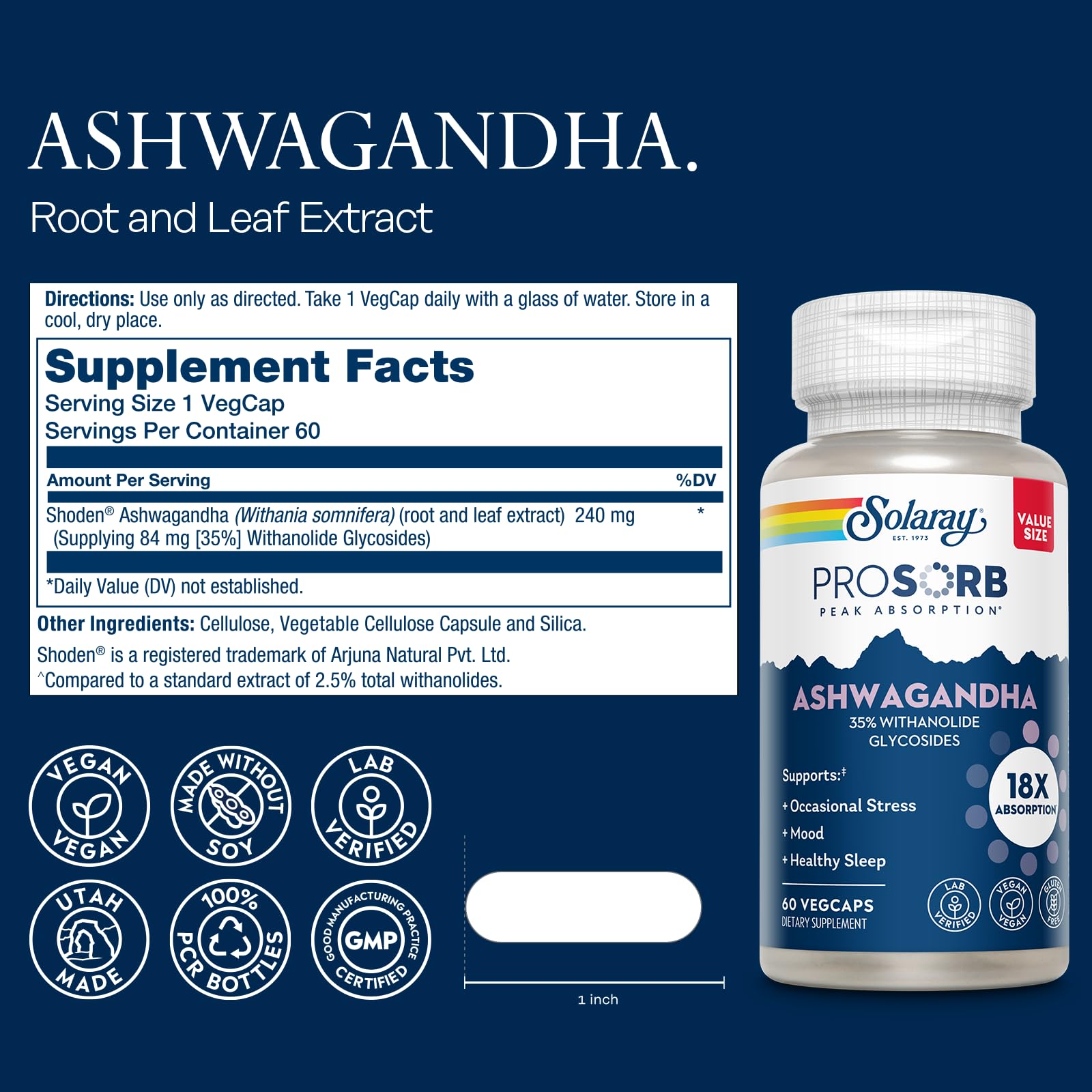 Natural energy boost with ashwagandha