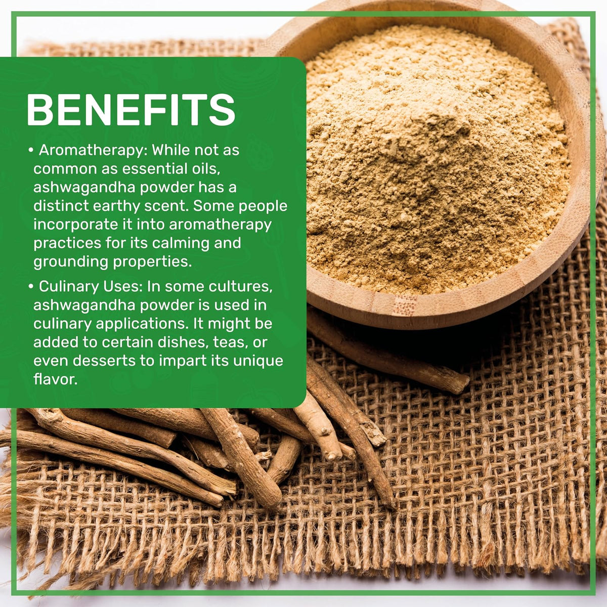 Natural energy boost with ashwagandha