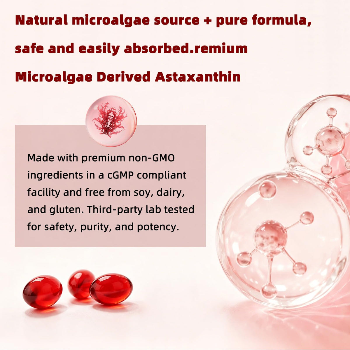 Natural energy boost with Astaxanthin