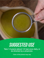 natural energy boost with barley grass