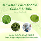 natural energy boost with barley grass