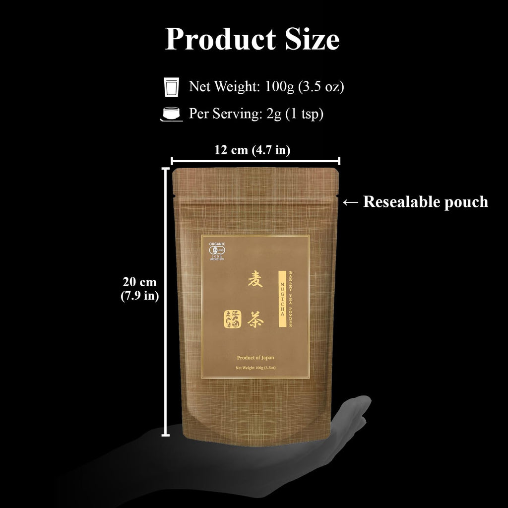 natural energy boost with barley tea
