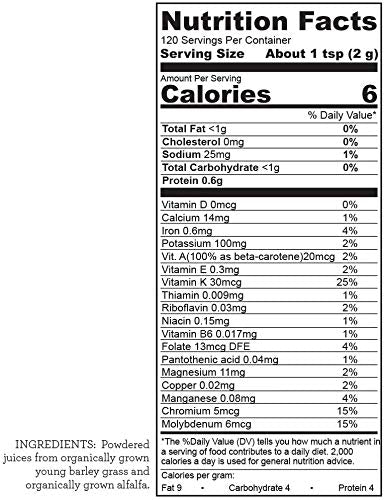 Natural energy boost with BarleyMax
