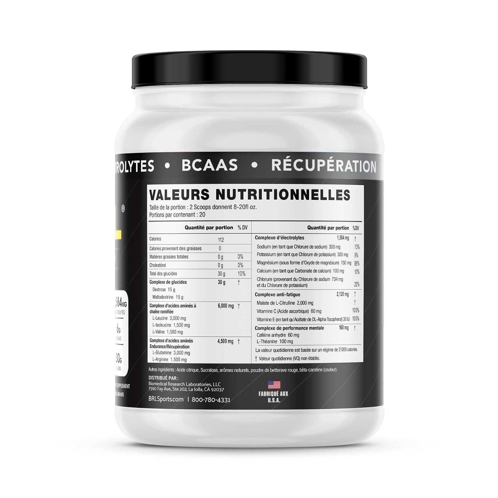 natural energy boost with BCAA drink