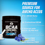 Natural energy boost with BCAA powder
