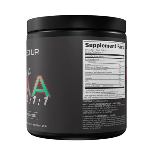 Natural energy boost with BCAA powder