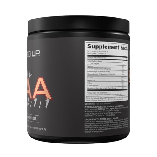 Natural energy boost with BCAA powder