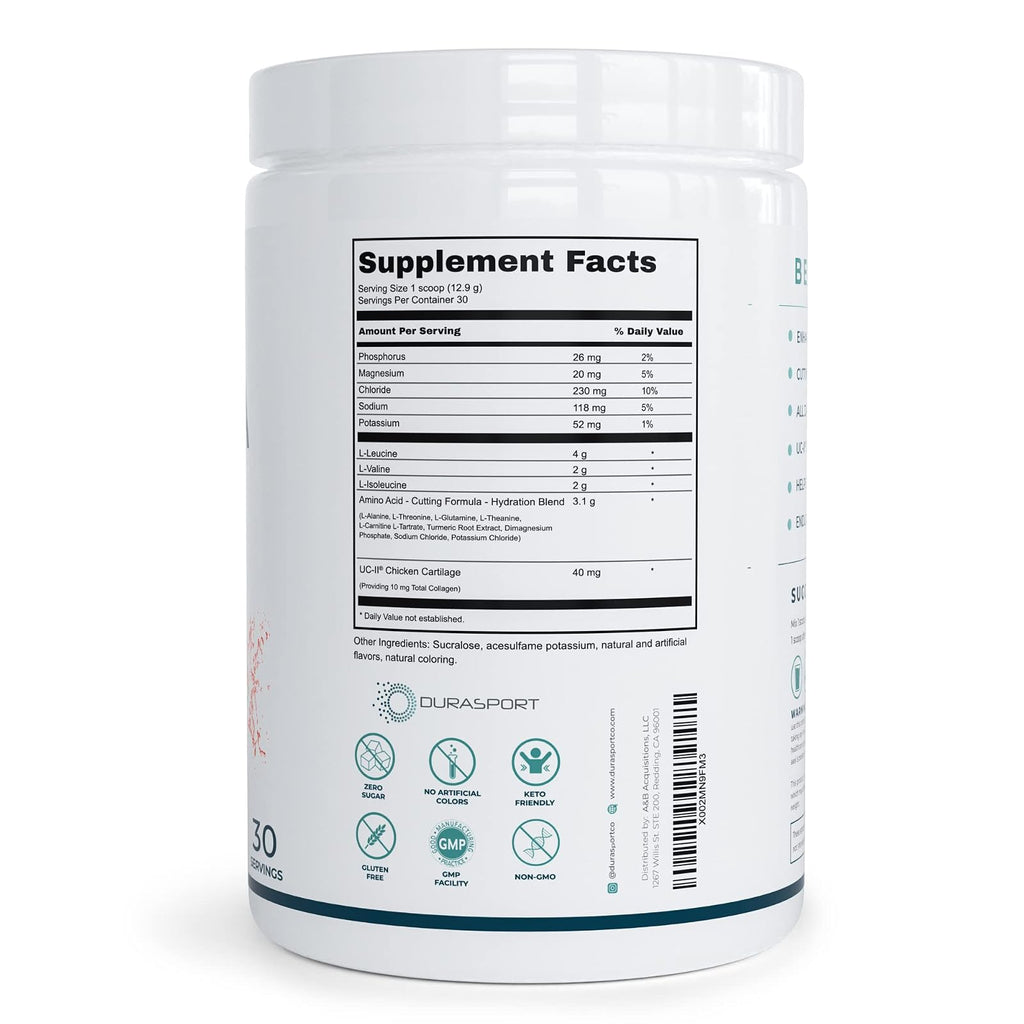 Natural energy boost with BCAA