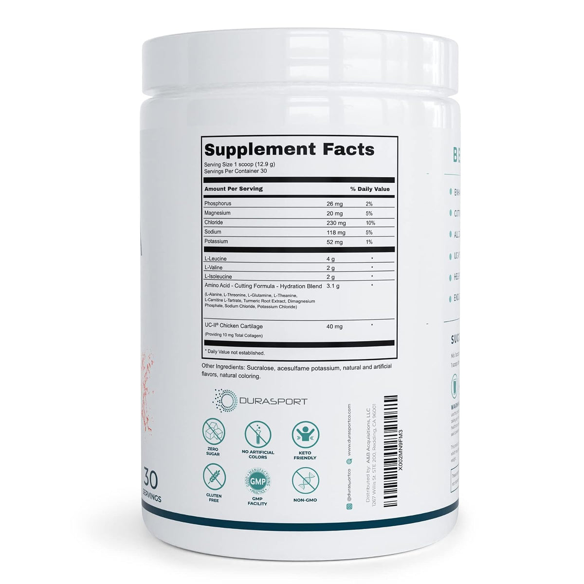 Natural energy boost with BCAA