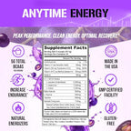 Natural energy boost with BCAA