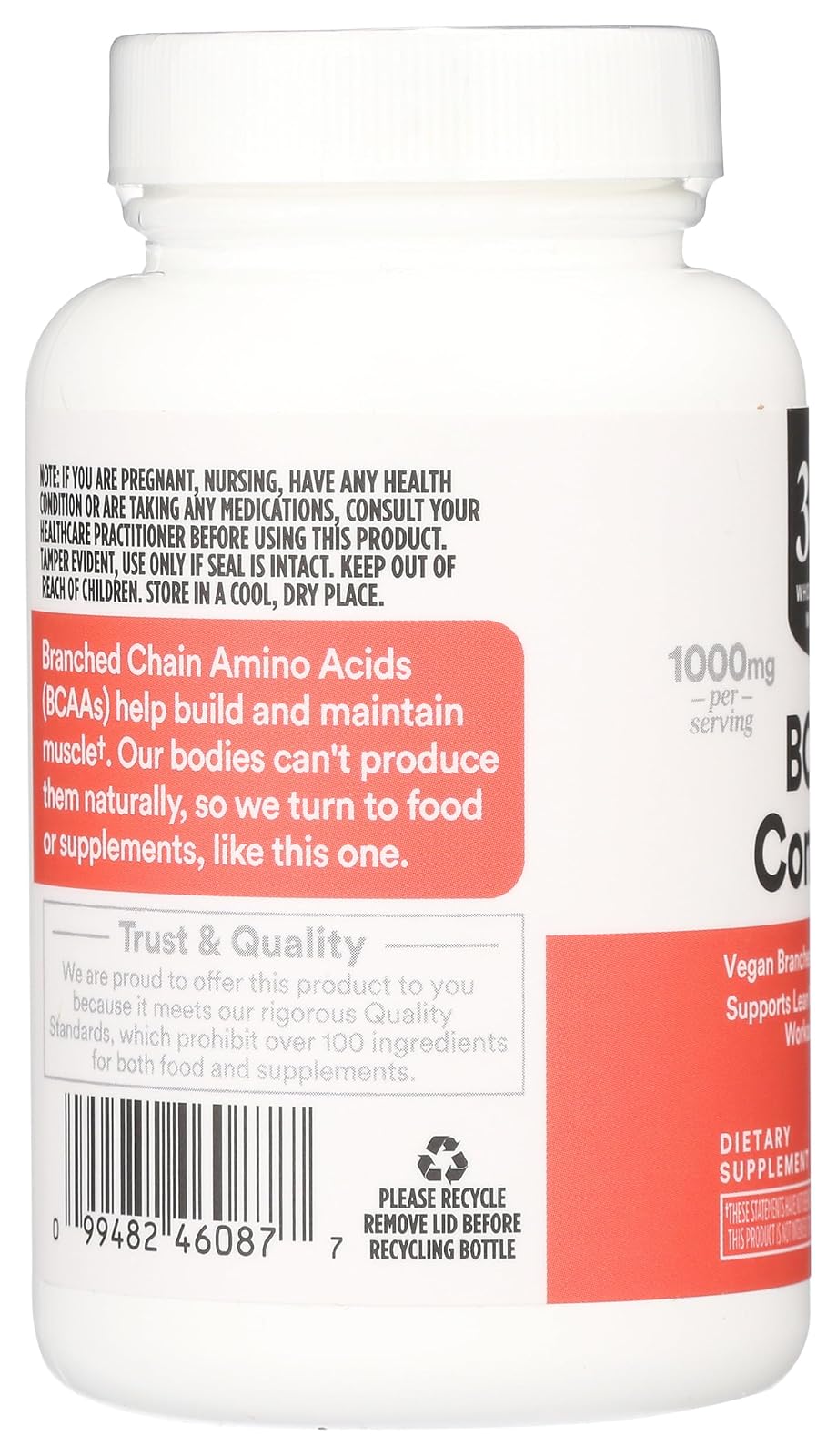 Natural energy boost with BCAA