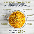 natural energy boost with bee pollen