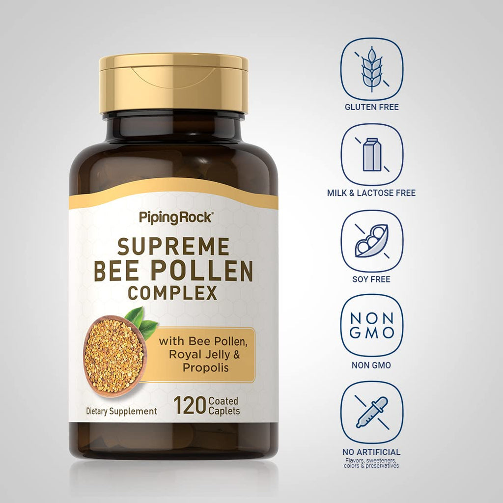 Natural energy boost with bee pollen