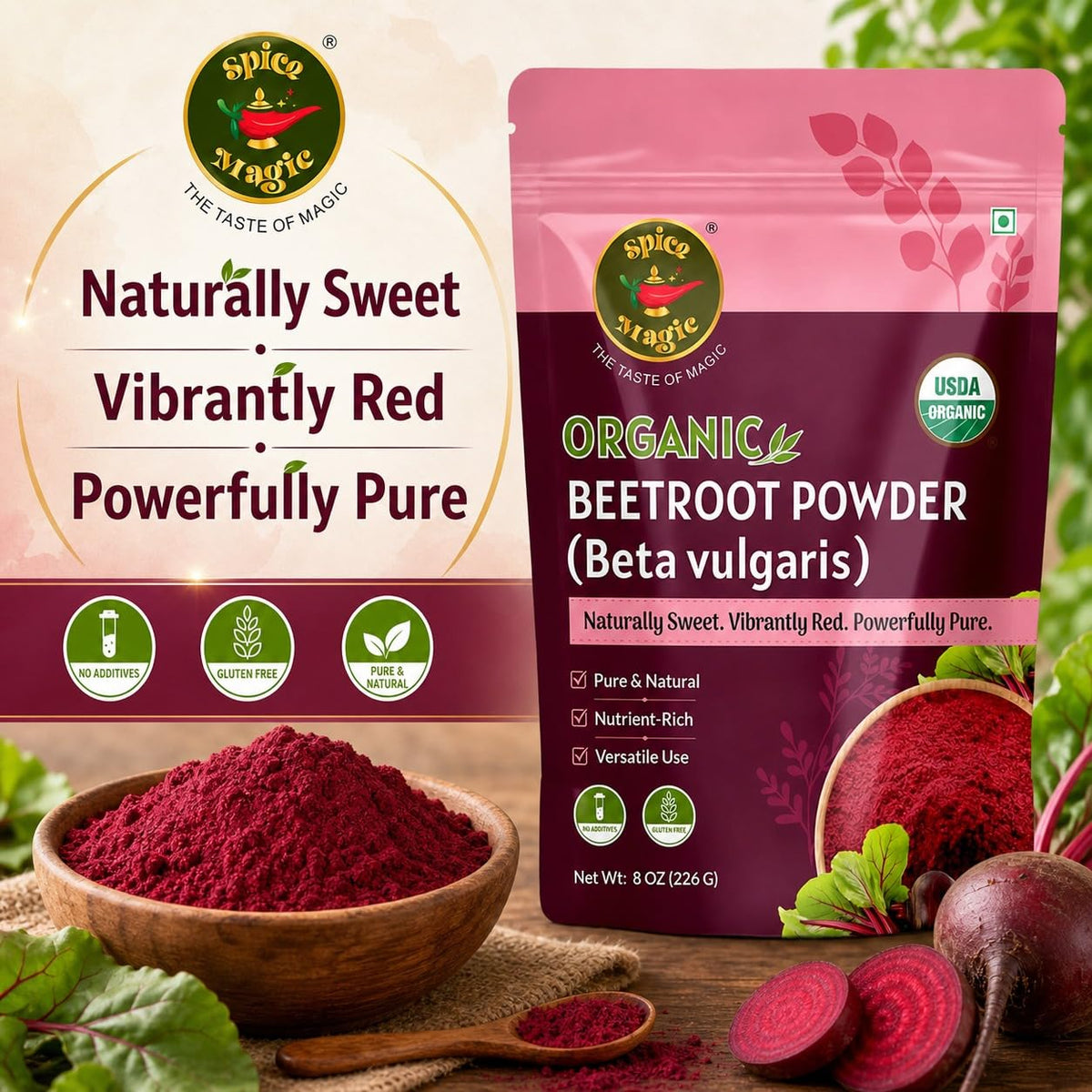 natural energy boost with beet root