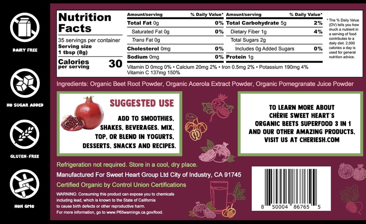natural energy boost with beets