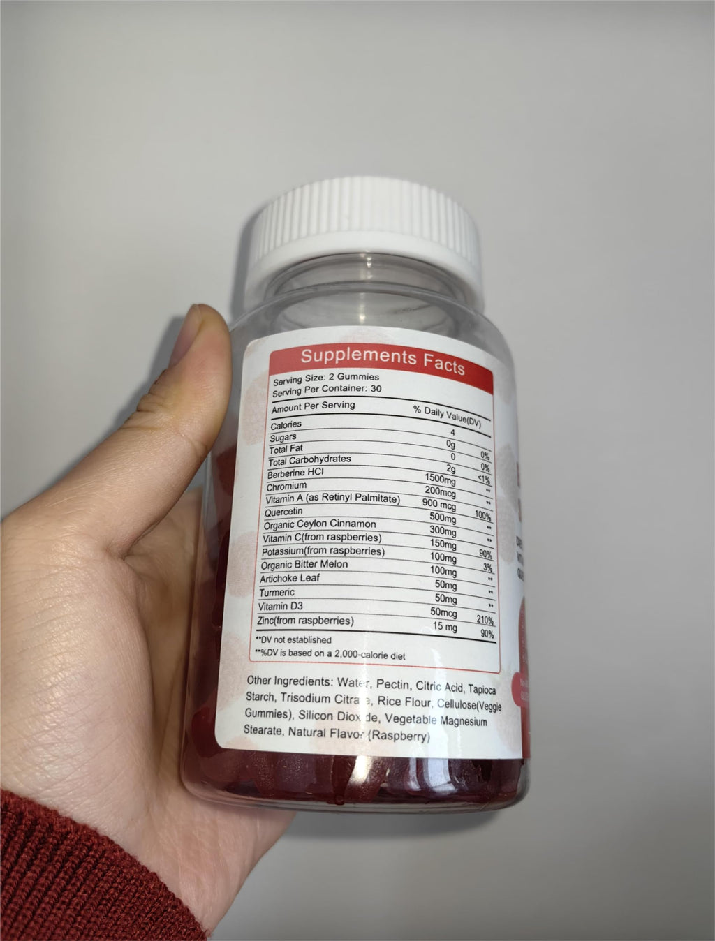 natural energy boost with berberine gummies