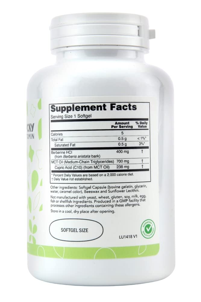Natural energy boost with berberine