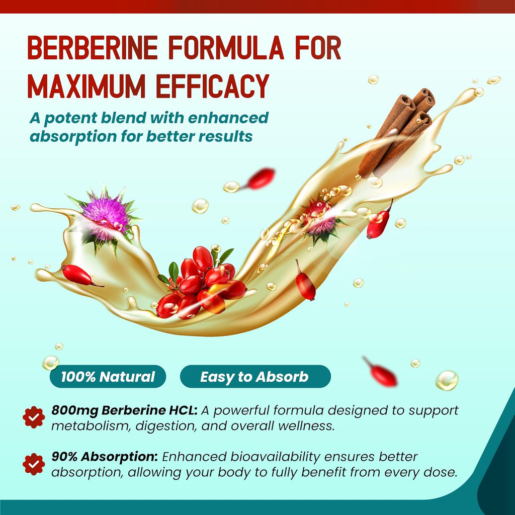 Natural energy boost with Berberine
