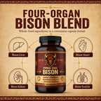 natural energy boost with bison organs