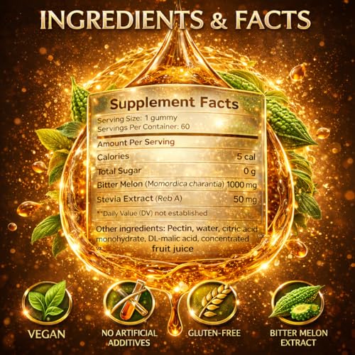 Natural energy boost with Bitter Melon