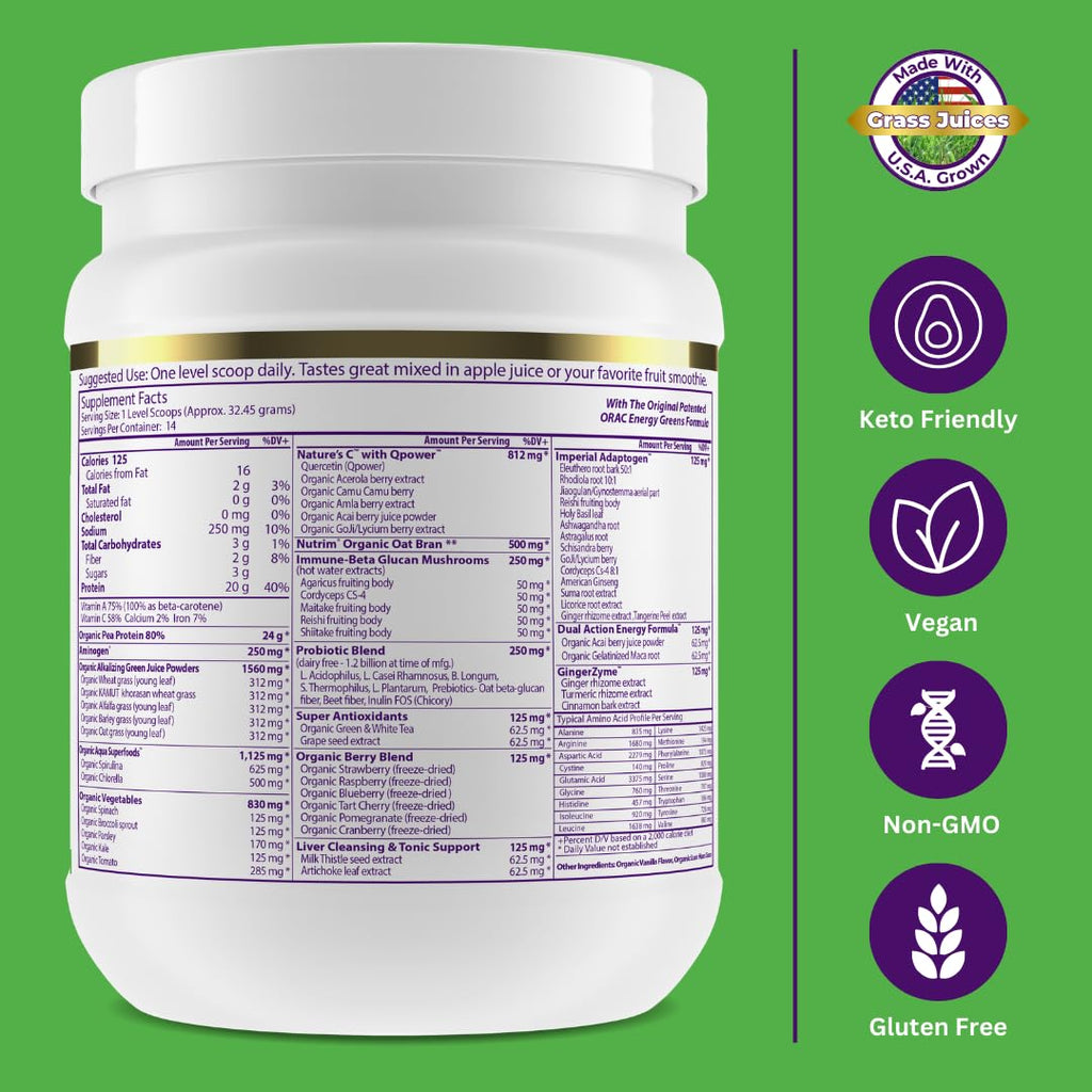 natural energy boost with blended supplements