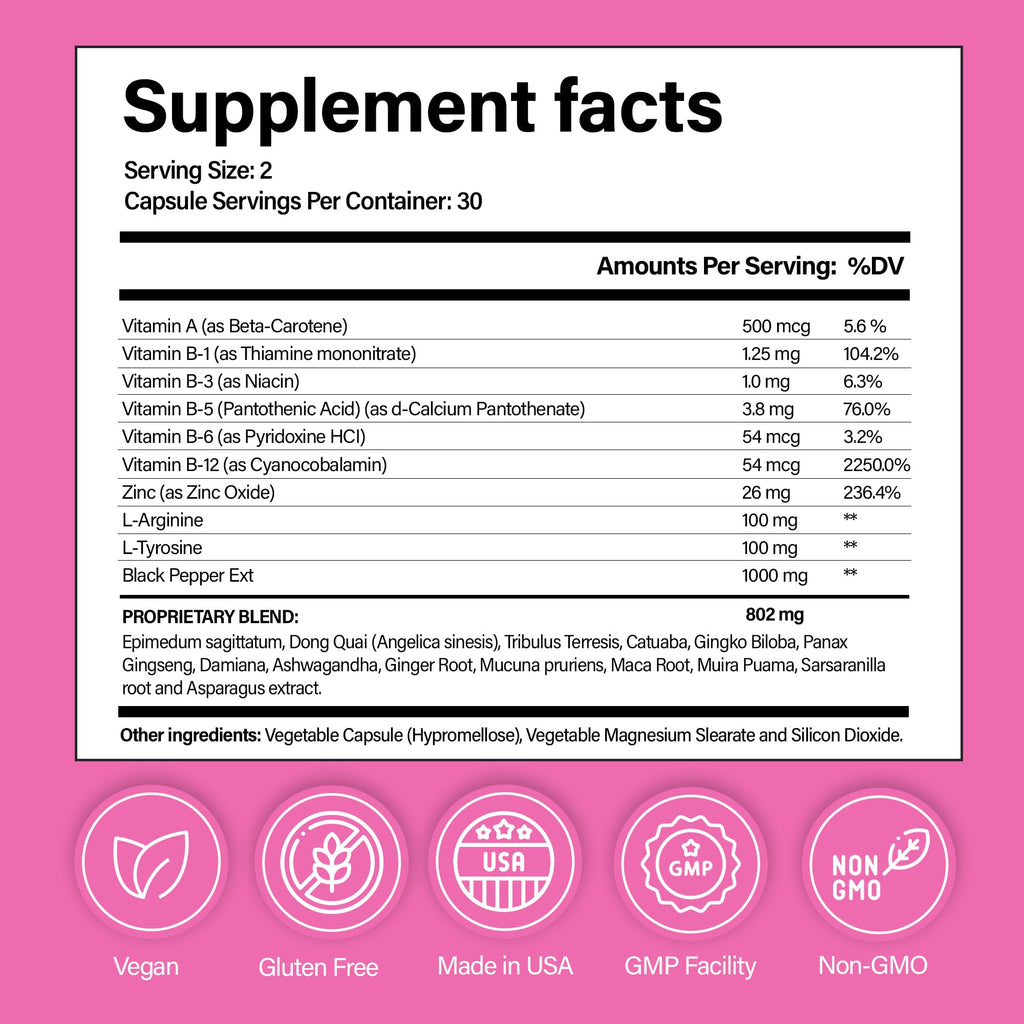 Natural energy boost with blended vitamins
