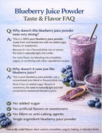 natural energy boost with blueberries