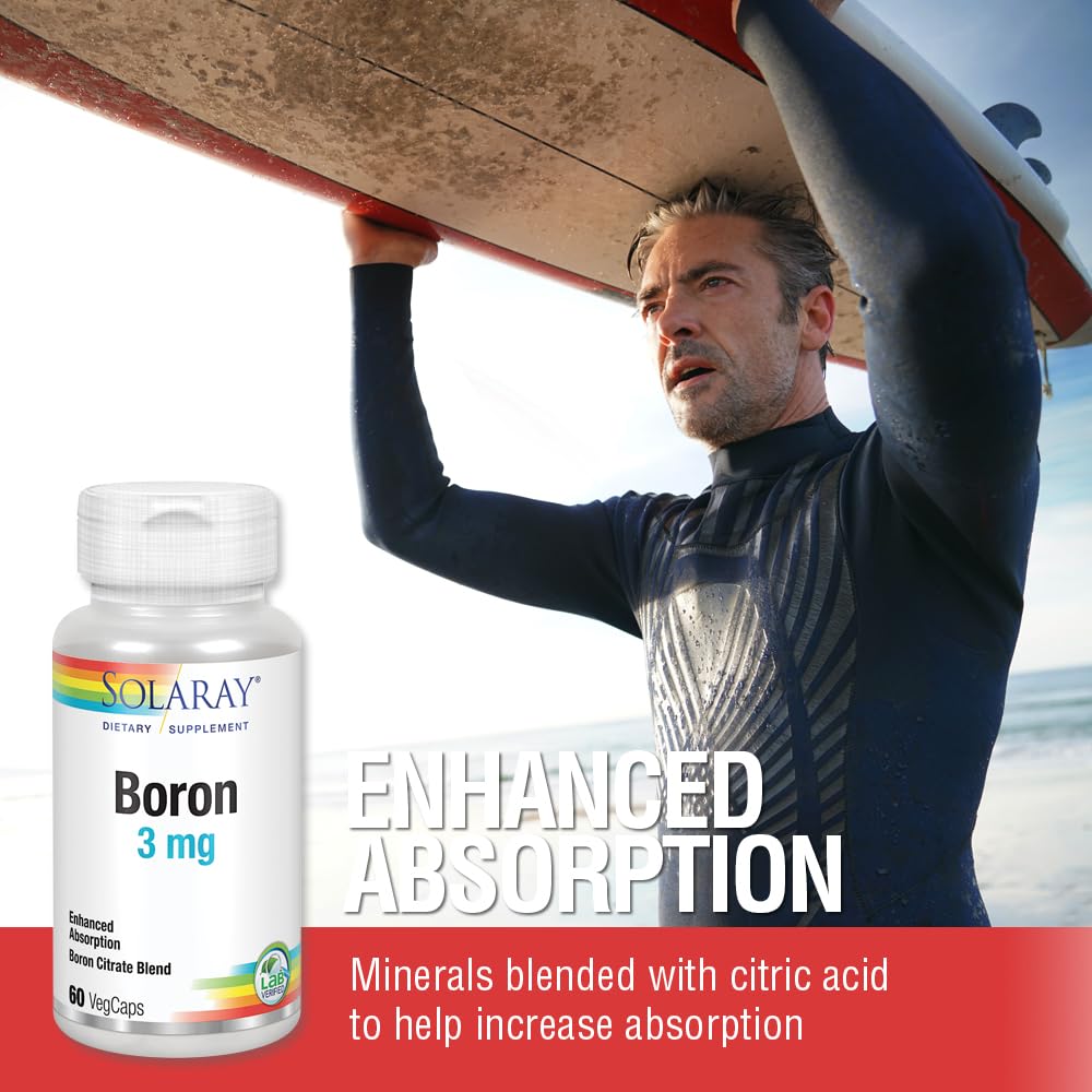 Natural energy boost with Boron Citrate