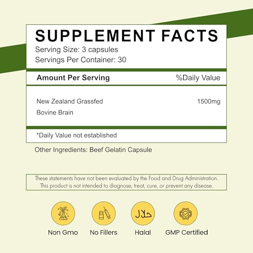 Natural energy boost with brain capsules