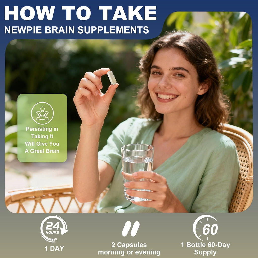 Natural energy boost with brain supplements