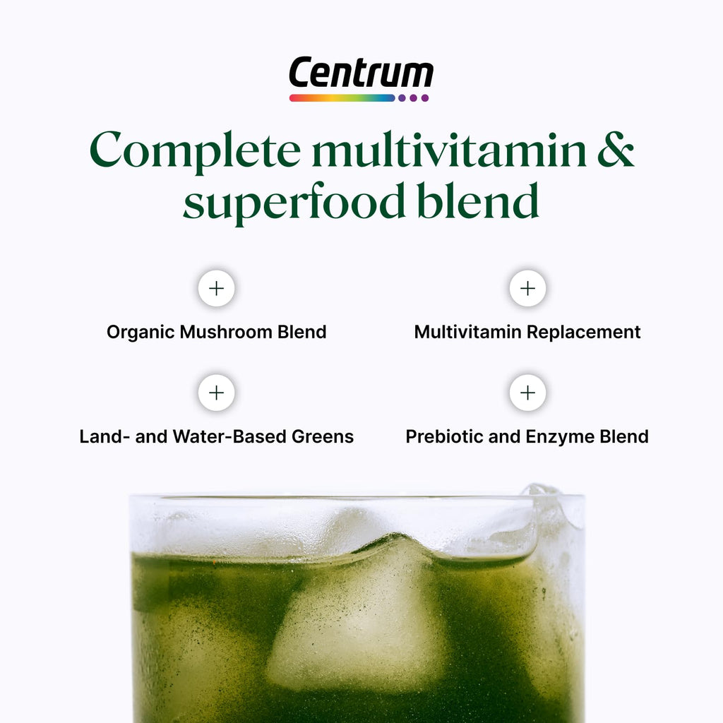 natural energy boost with Centrum Supergreens
