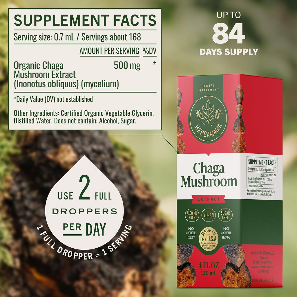 Natural energy boost with Chaga