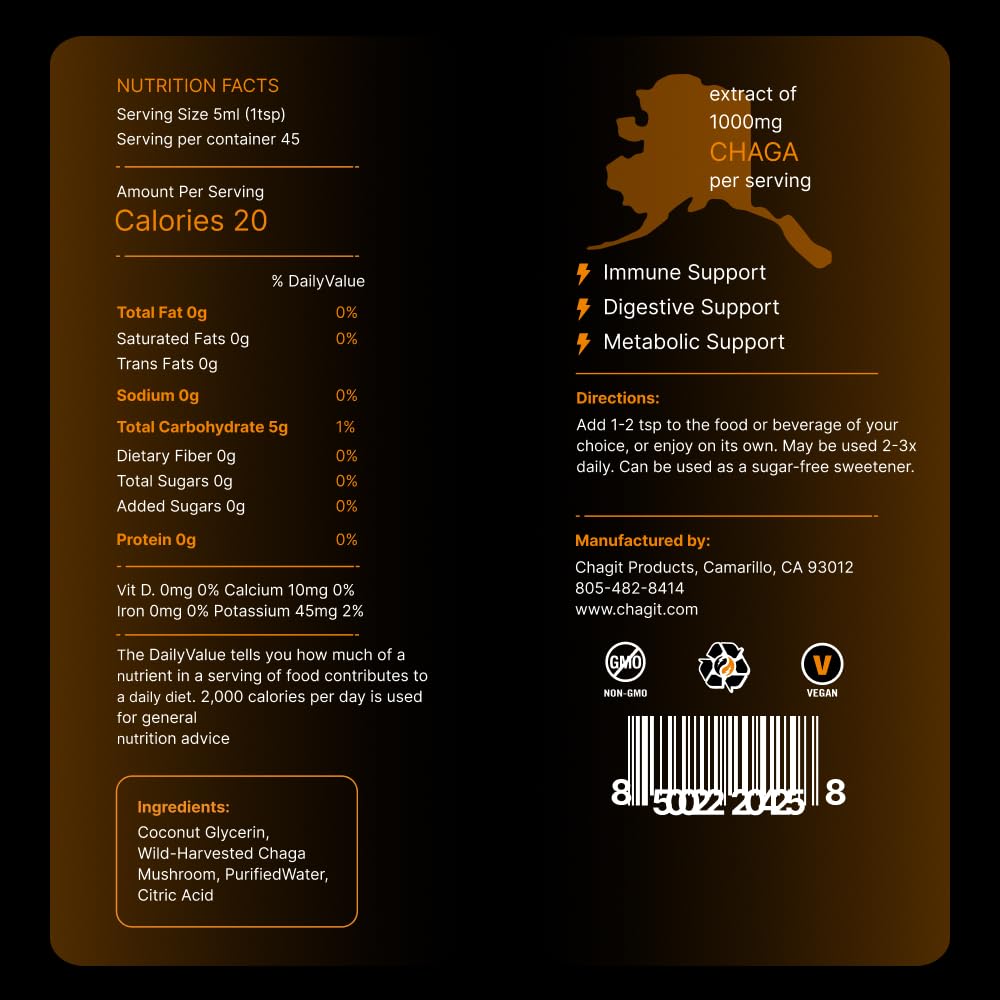 natural energy boost with chaga