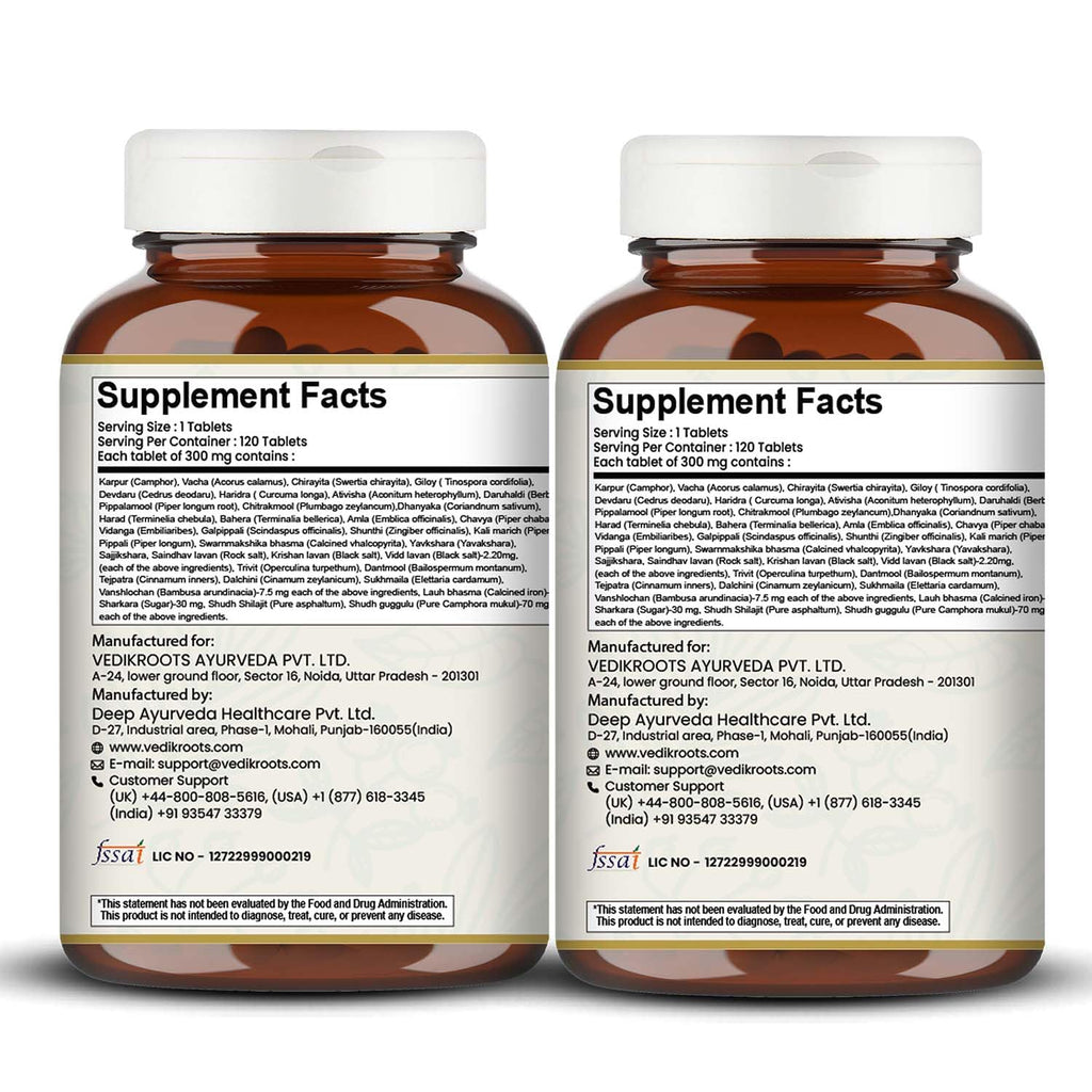 Natural energy boost with Chandraprabha Vati