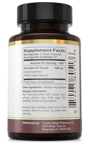 Natural energy boost with chia seeds