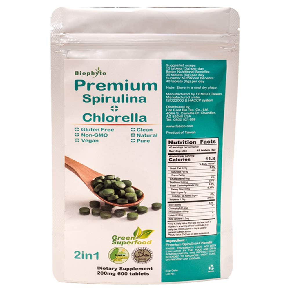 natural energy boost with chlorella
